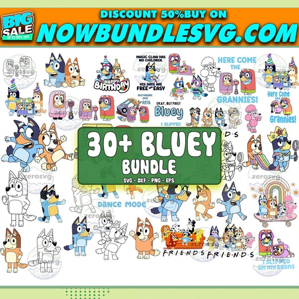 Bluey Hugging Svg - Etsy