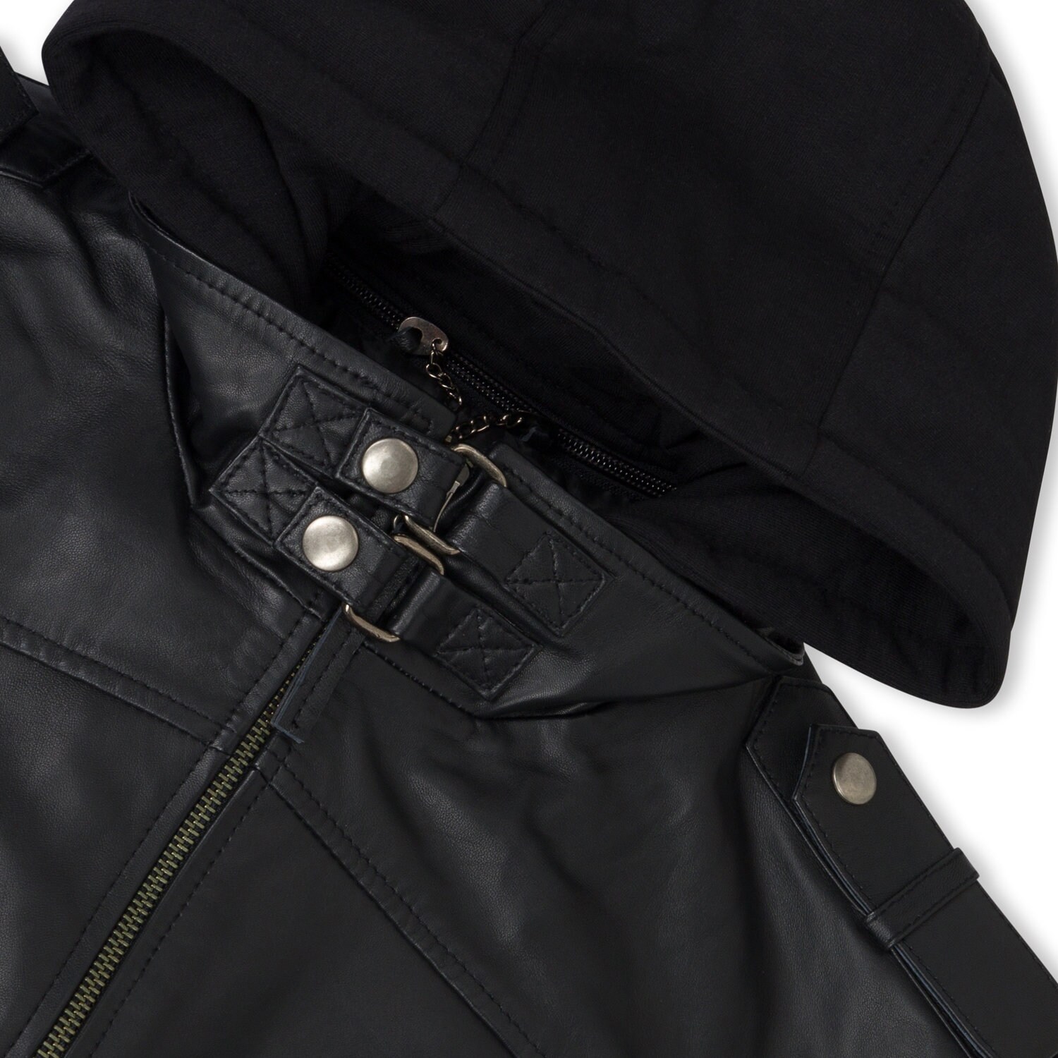 100% Real Leather Men's Jacket Shadow Rider Outerwear Casual Look ...