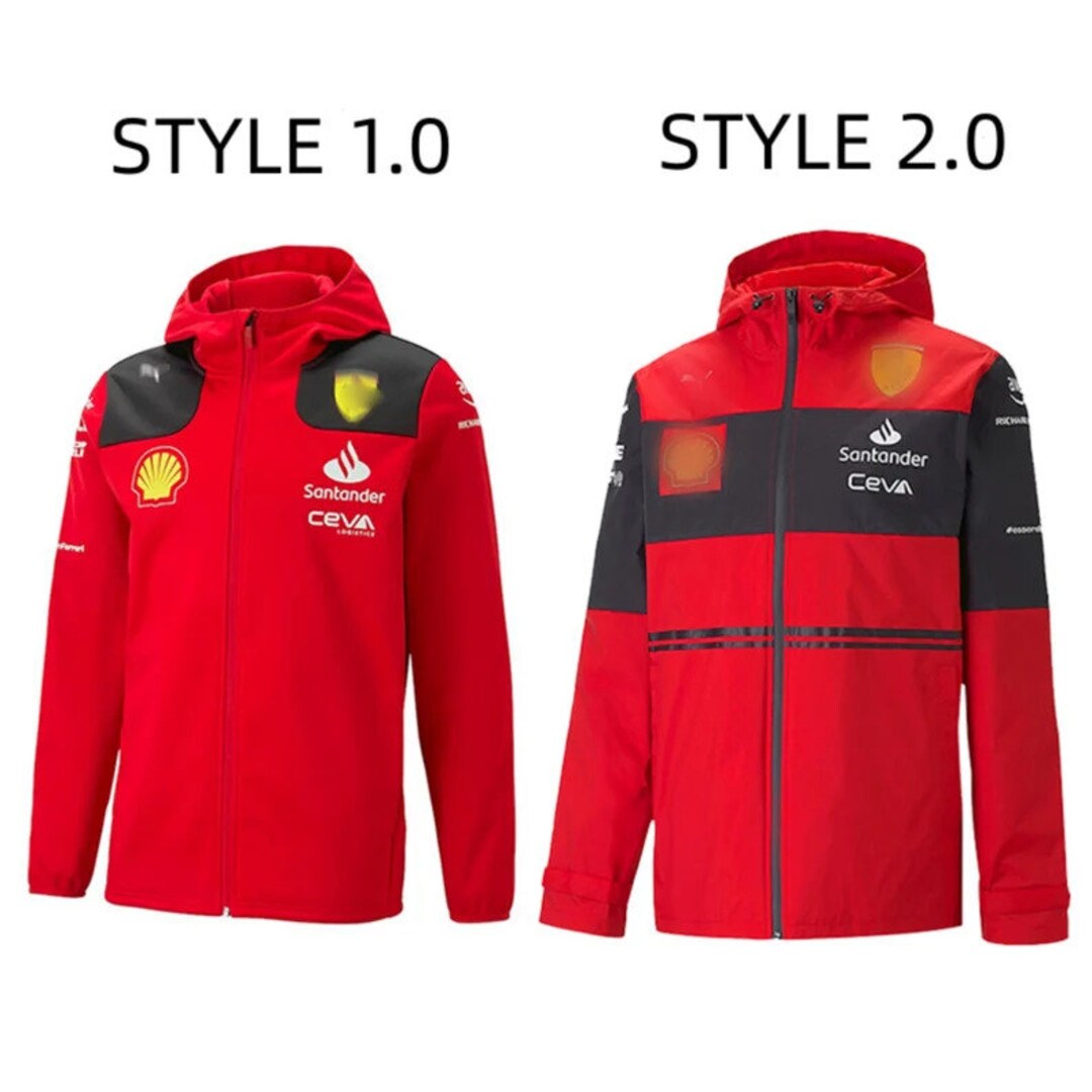 Ferrari Racing Jacket F1-windbreaker Coat-formula 1 - Etsy UK