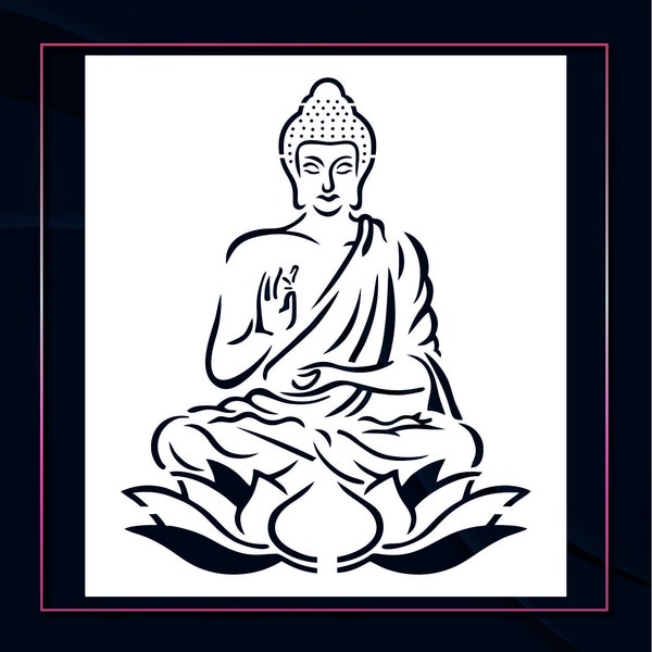 Buddha Dxf - Etsy