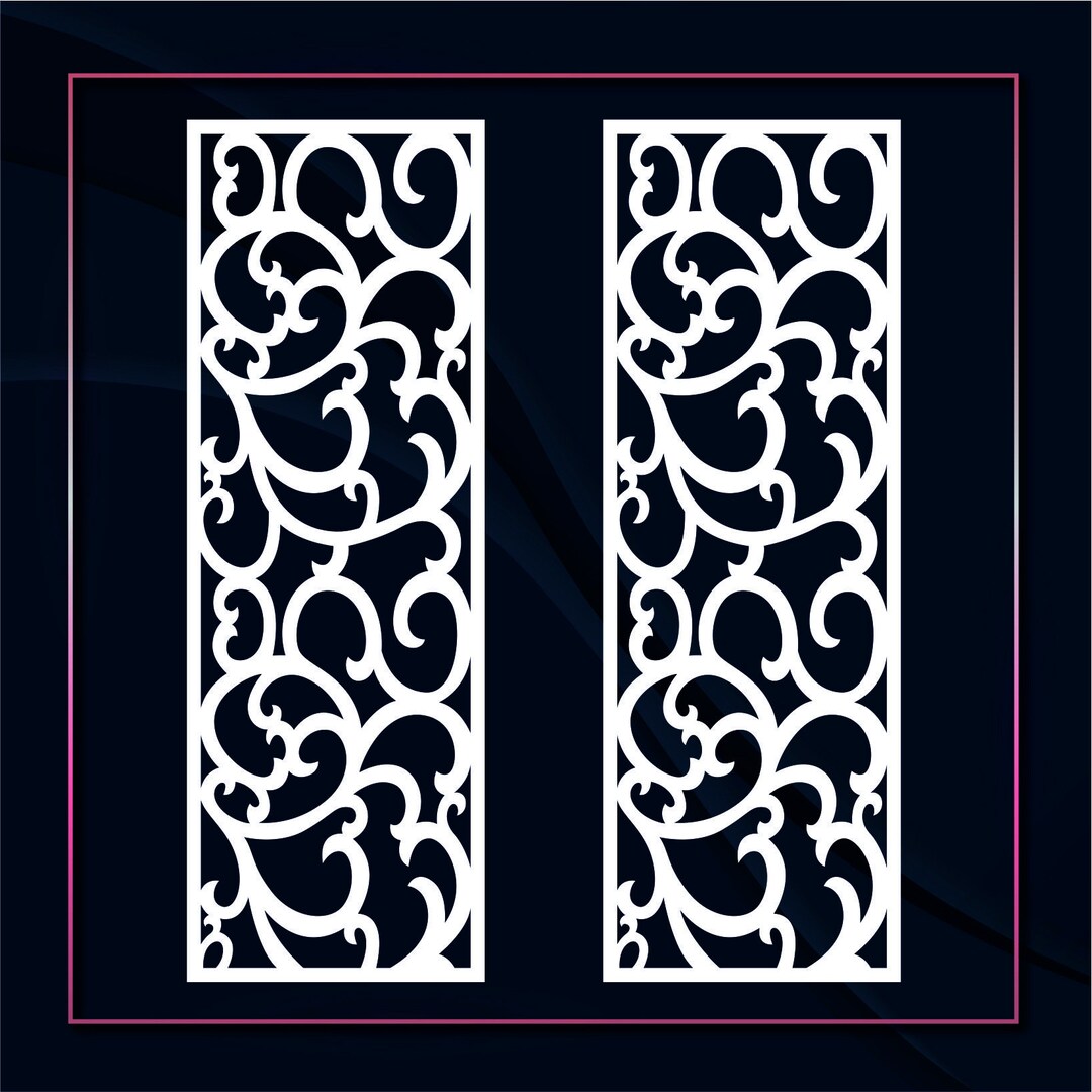 Laser Cut Files CNC Jali Pattern Dxf SVG CDR Lightburn Art - Etsy Australia