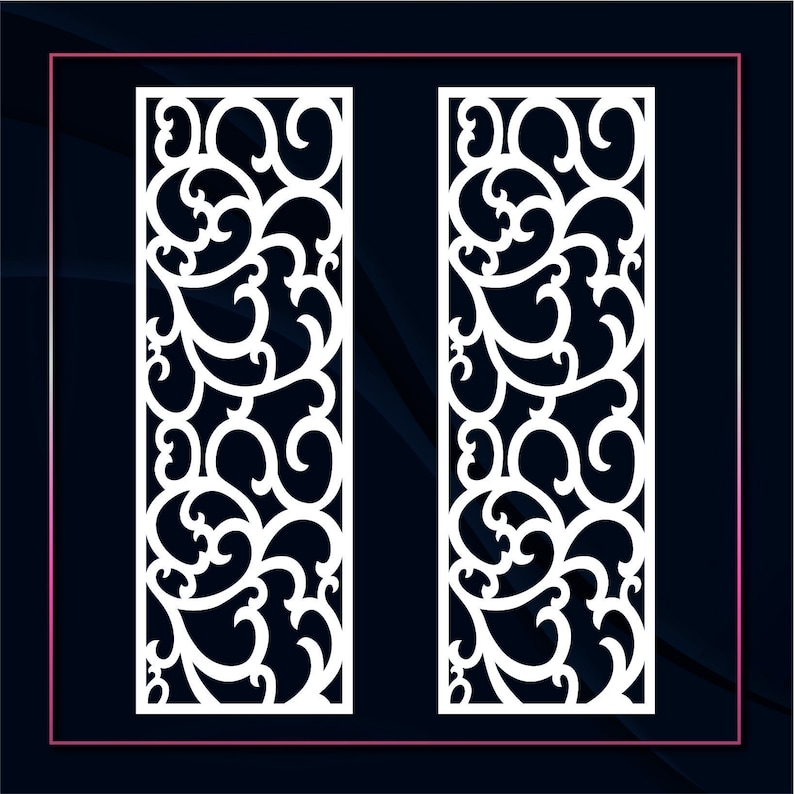 Laser Cut Files CNC Jali Pattern Dxf SVG CDR Lightburn Art - Etsy Australia