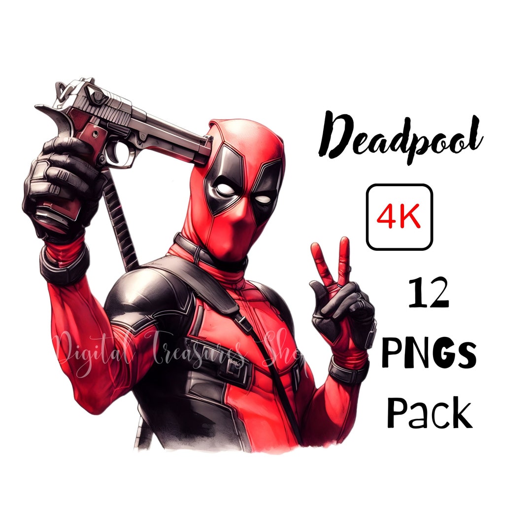 Deadpool Bundle Deadpool PNG Digital Downloads Deadpool - Etsy
