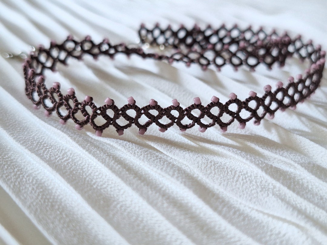 Choker Necklace for Woman, Choker Tattoo on Neck, Stretch Choker 90s ...