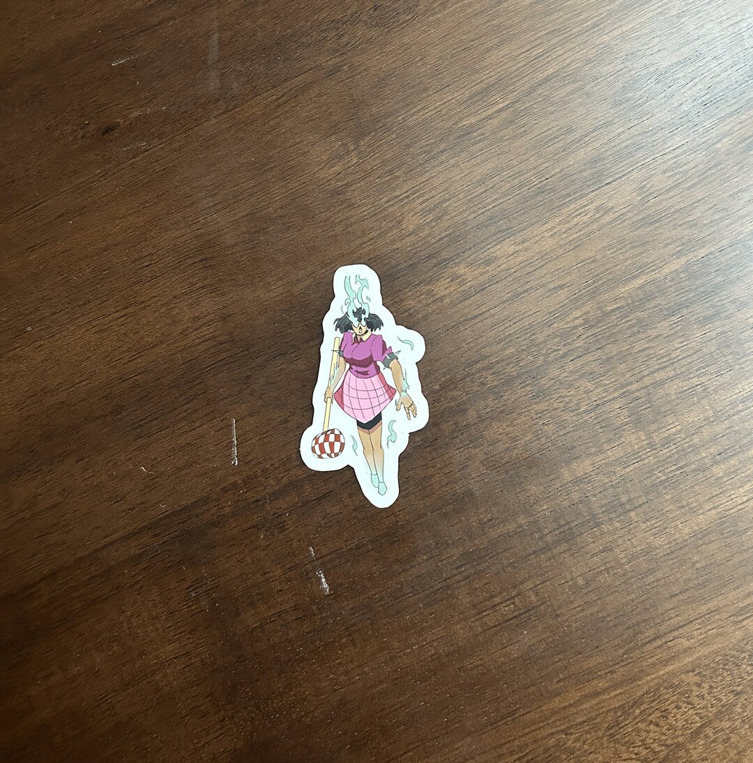 Hollow Girl Vinyl Sticker - Etsy