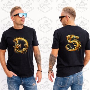 Chinese Dragon Alphabet and Numbers, Watercolor Dragon Alphabet PNG ...