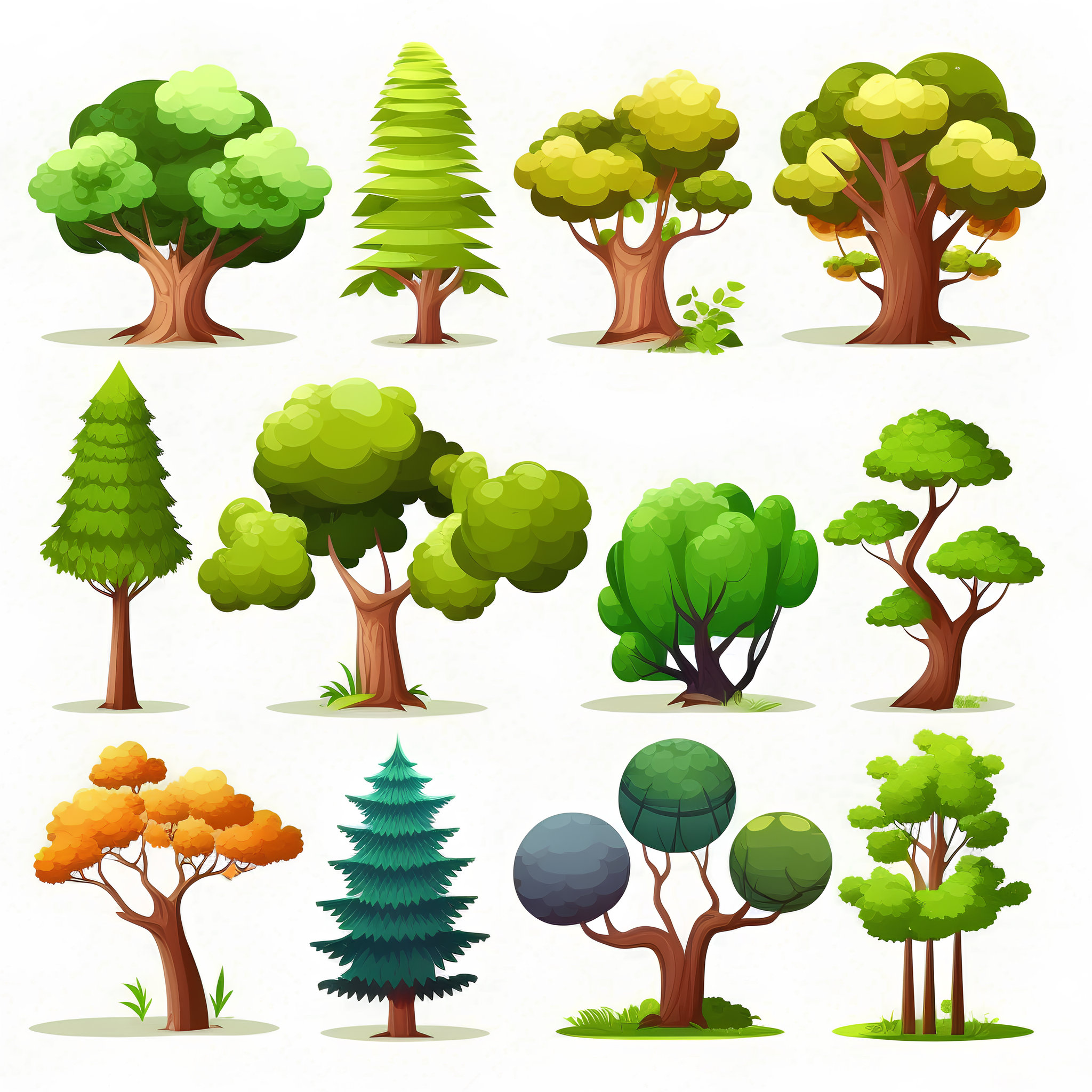 Clipart Tree - Etsy
