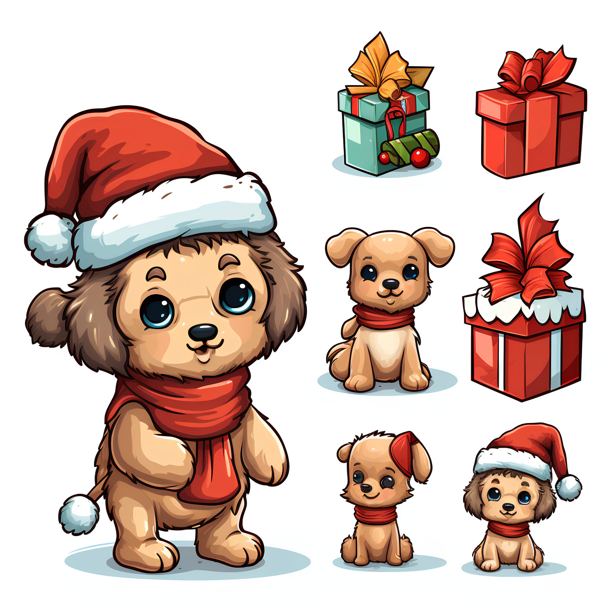 Clipart Christmas Set - Etsy
