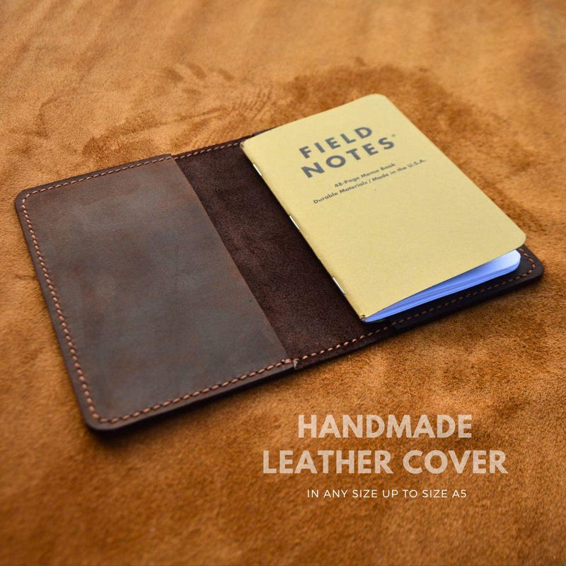 Leather Field Notes - Etsy