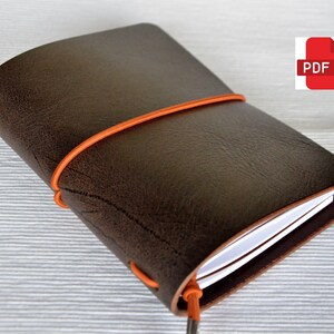 PDF Templates of Travelers Notebook Covers Midori Style Cover - Etsy