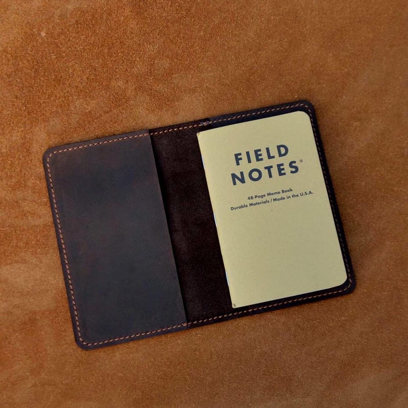 Leather Field Notes - Etsy