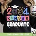 2024 Kinder Graduate Svg, Kindergarten Graduate 2024, Kinder Graduate ...