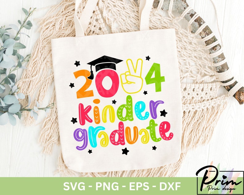 2024 Kinder Graduate Svg, Kindergarten Graduate 2024 SVG, Kinder ...