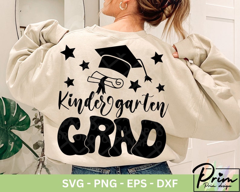 Kindergarten Grad Svg, 2024 Kinder Graduate Svg, Kindergarten Graduate ...