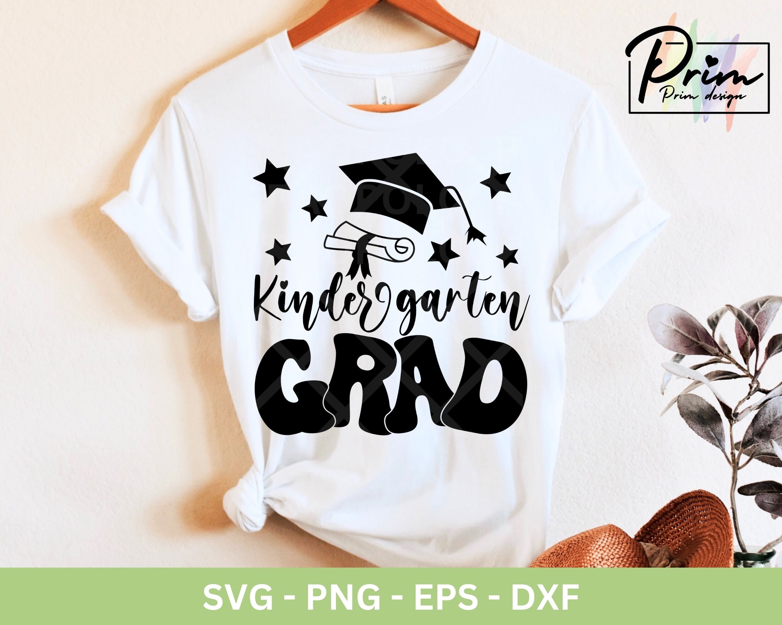 Kindergarten Grad Svg, 2024 Kinder Graduate Svg, Kindergarten Graduate ...