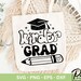 Kindergarten Svg, Kinder Grad SVG, Last Day of School Svg, End of ...