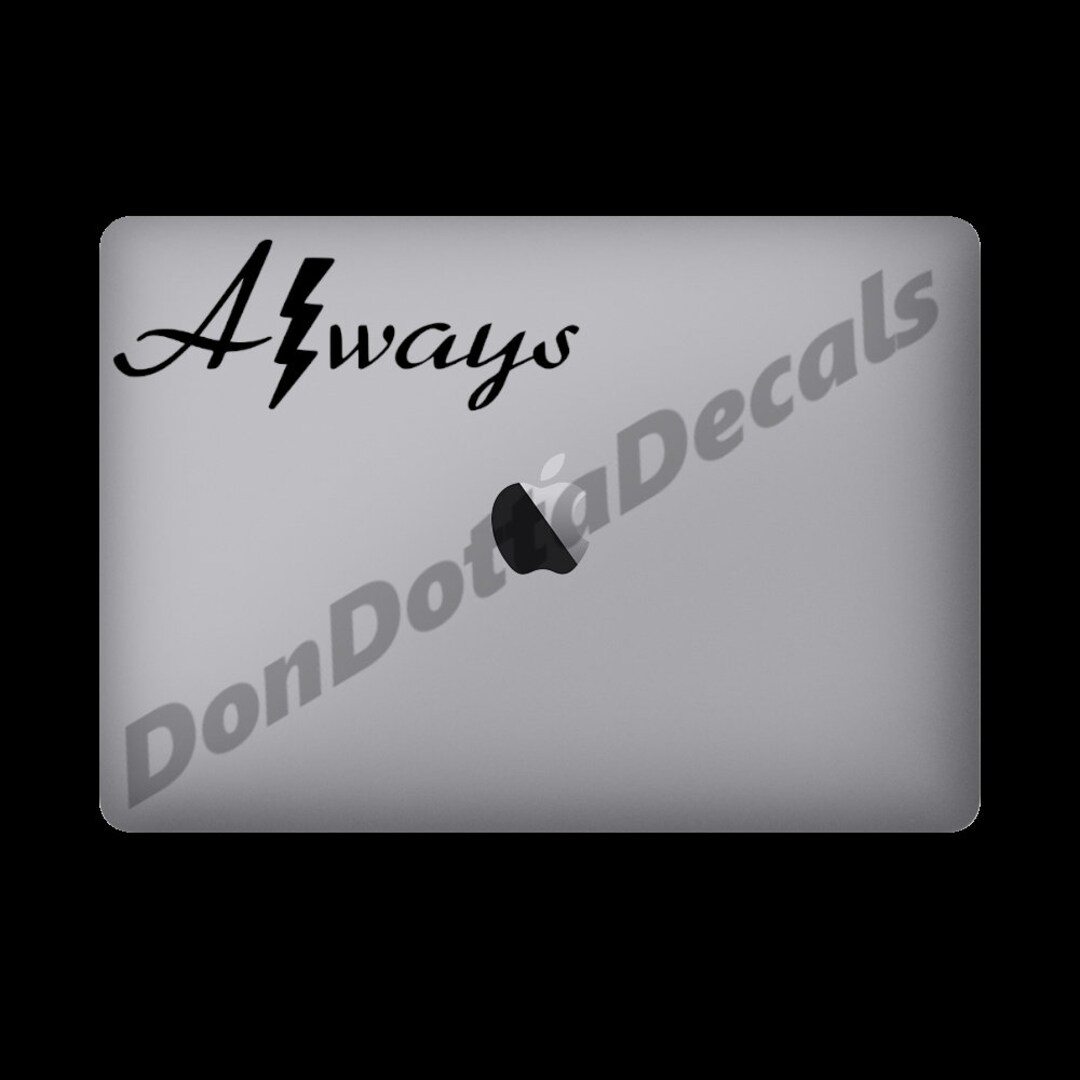 HP Always Bolt Vinyl Decal - Car Decal - MacBook Decal - Etsy