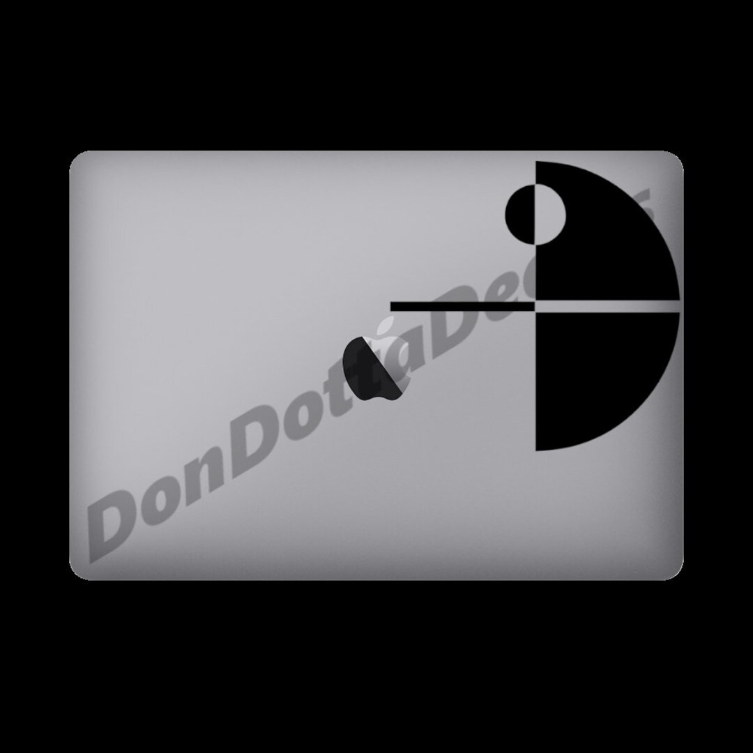 Deathstar Minimal Inspired Design Car Decal MacBook Vinyl Decal - Etsy