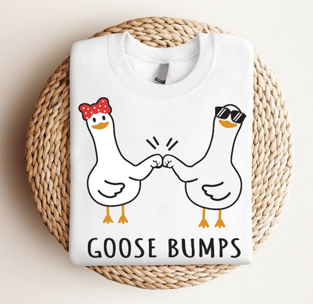 Goosebumps, Goose, Goose Bump SVG, Goose Bump Funny, PNG Sublimation ...