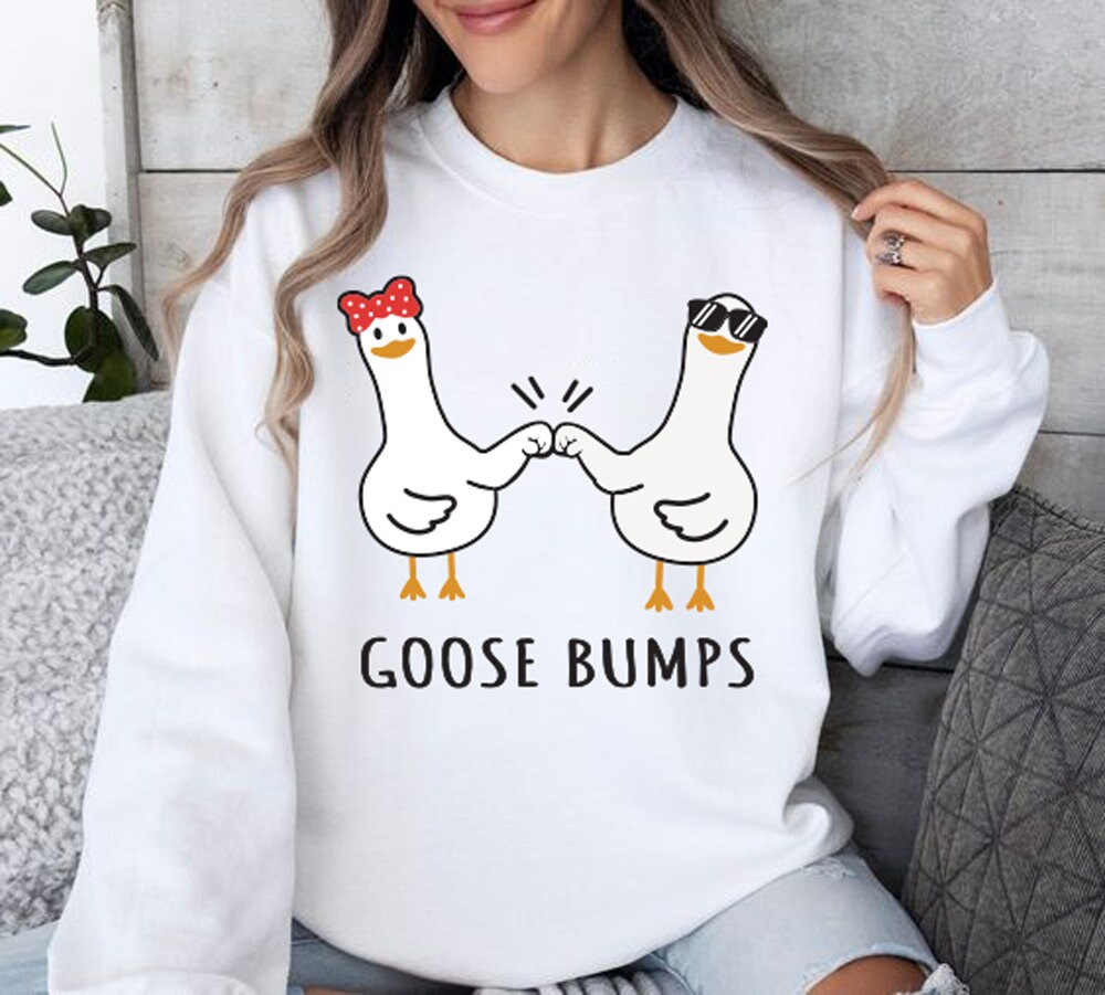 Goosebumps, Goose, Goose Bump SVG, Goose Bump Funny, PNG Sublimation ...