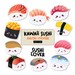 Sushi Stickers, Sushi Clipart Bundle, Good Notes Digital Stickers, SVG ...