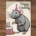 Wish a Happy Birthday to Your Ratty Friend - - an Adorable Rat Birthday ...