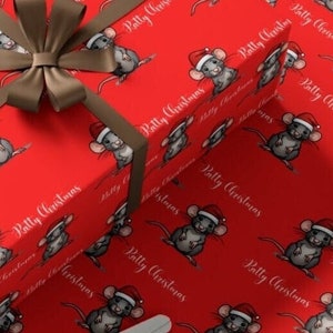 Wish A Merry Ratty Xmas to a Special Friend With This Rat Enthused Gift ...