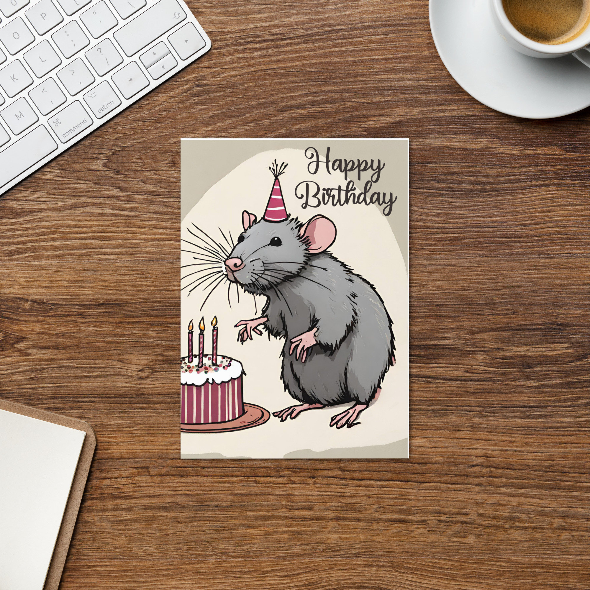 Wish a Happy Birthday to Your Ratty Friend - - an Adorable Rat Birthday ...