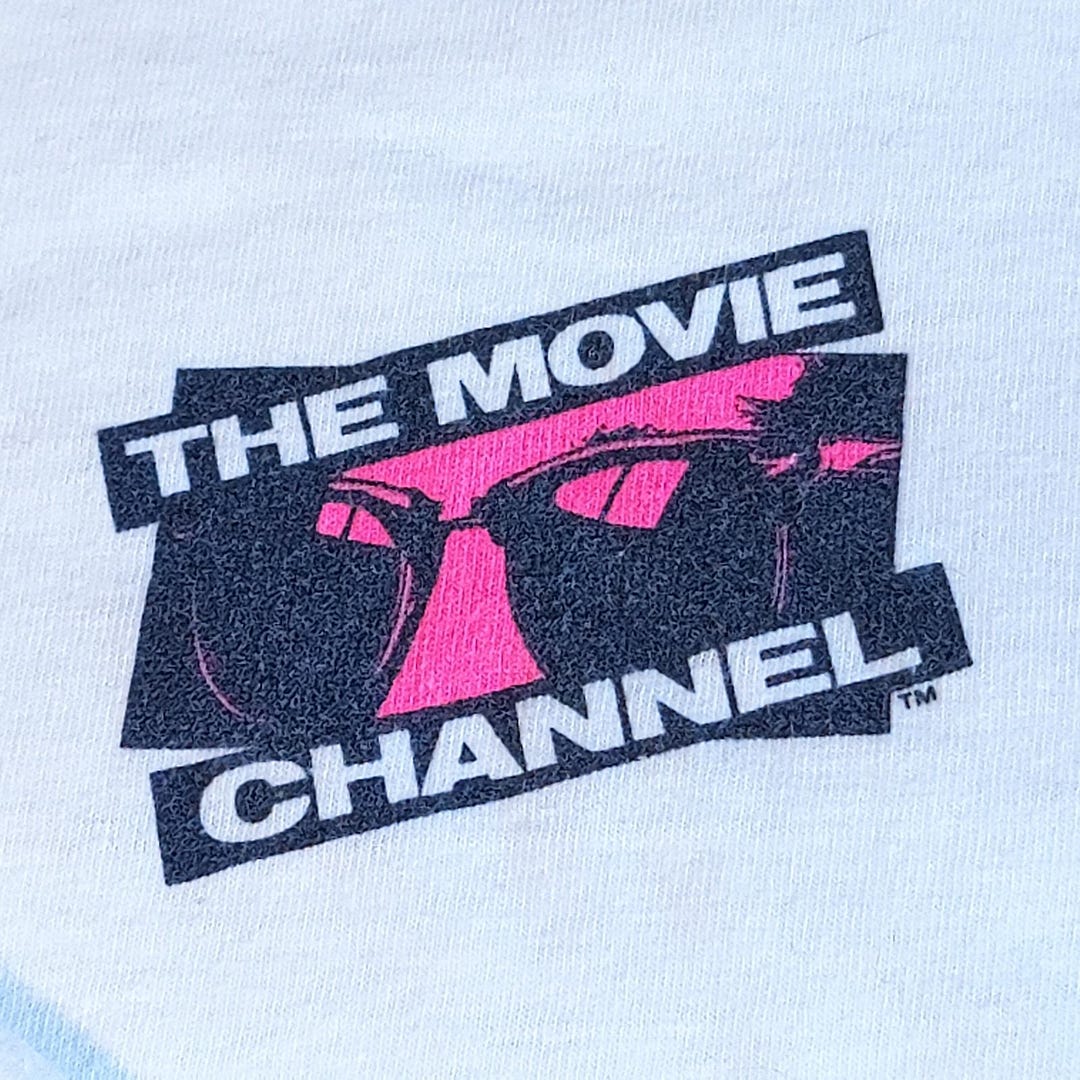 Showtime the Movie Channel TV Promo L Shirt LS Cable HBO Blockbuster ...