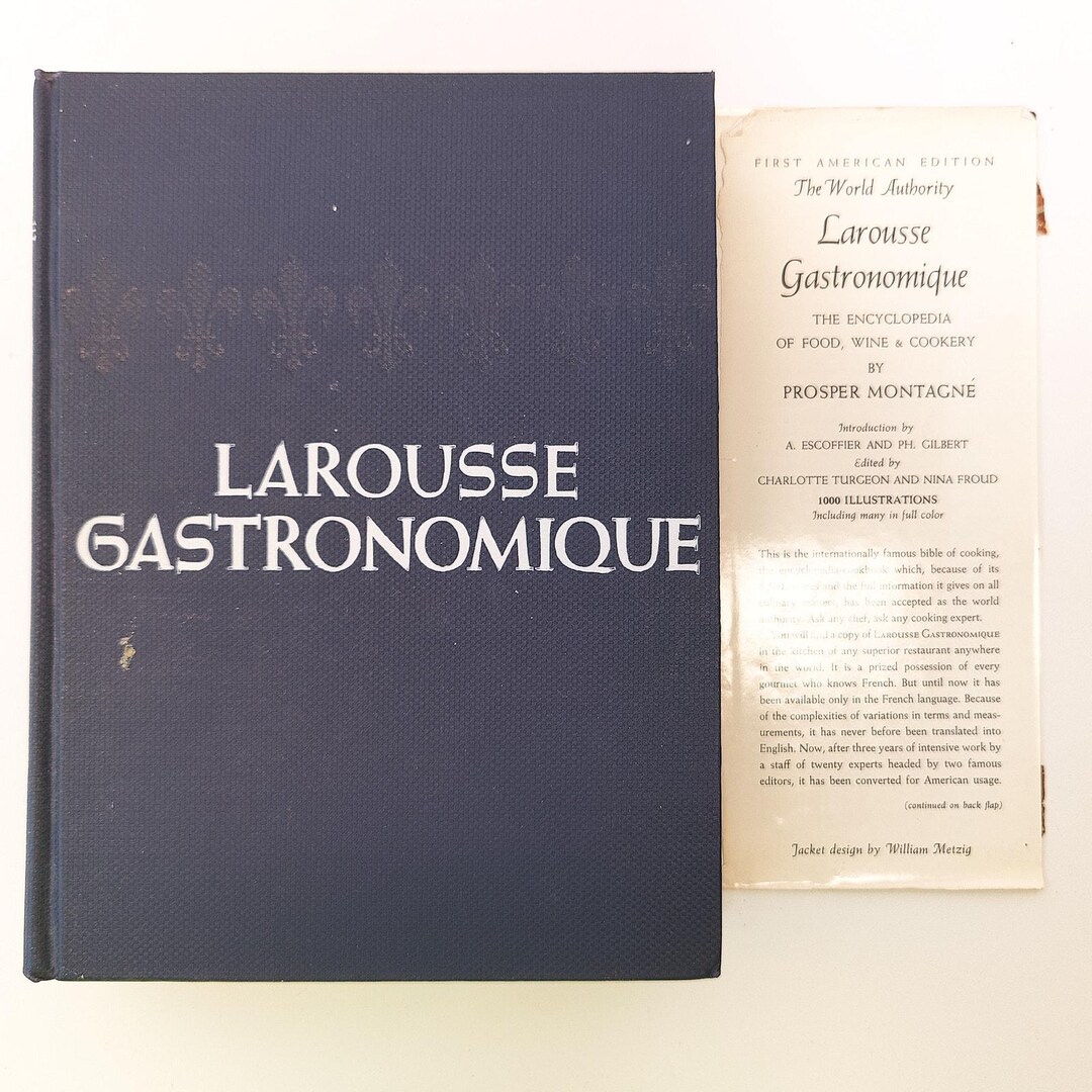 Larousse Gastronomique English Cookbook Seventh Printing 1961 Very Good ...