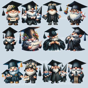Graduation Gnome Clipart, Congratulations Png, Congratulations Gnomes ...