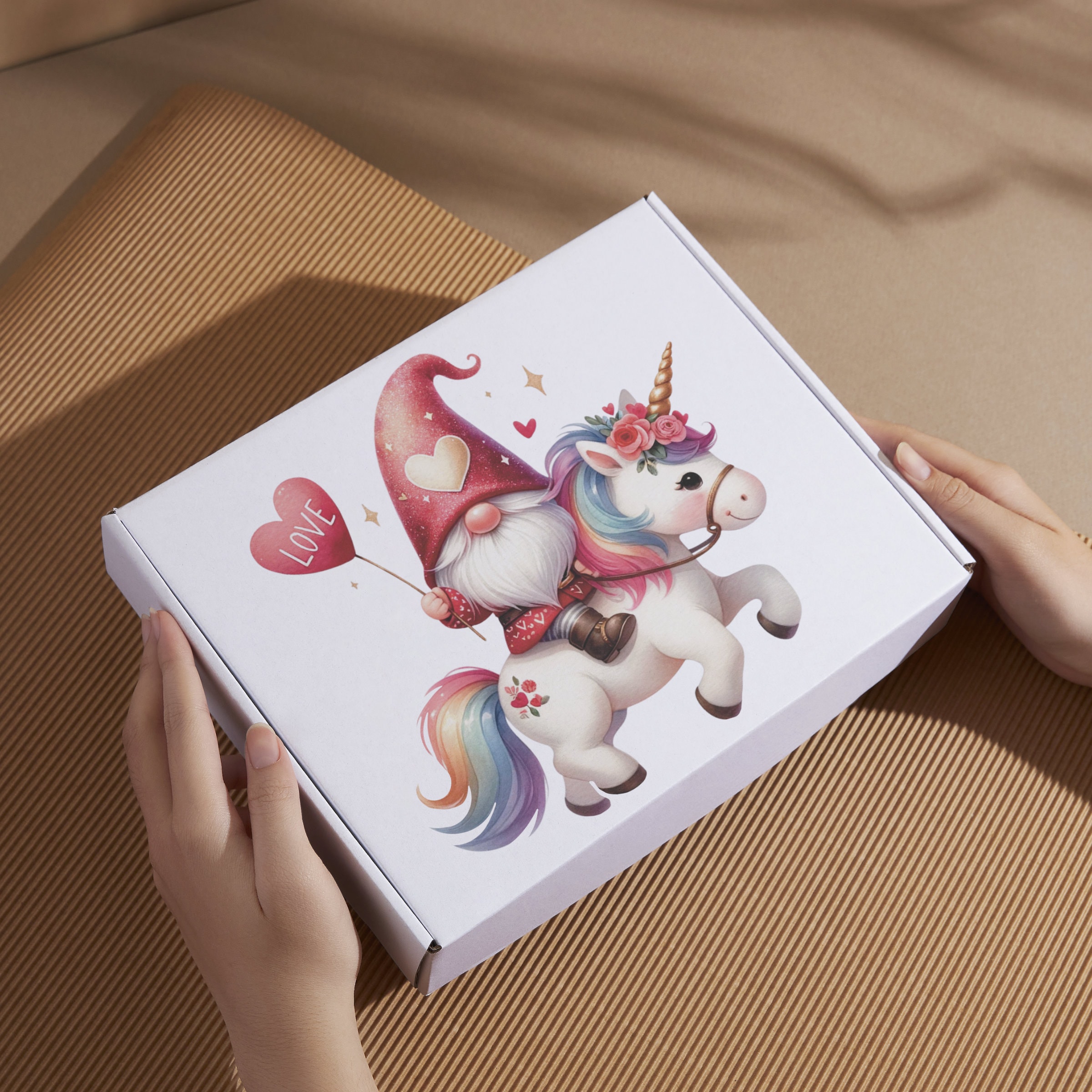 Watercolor Valentine Gnomes PNG Clipart, Valentine's Day PNG ...