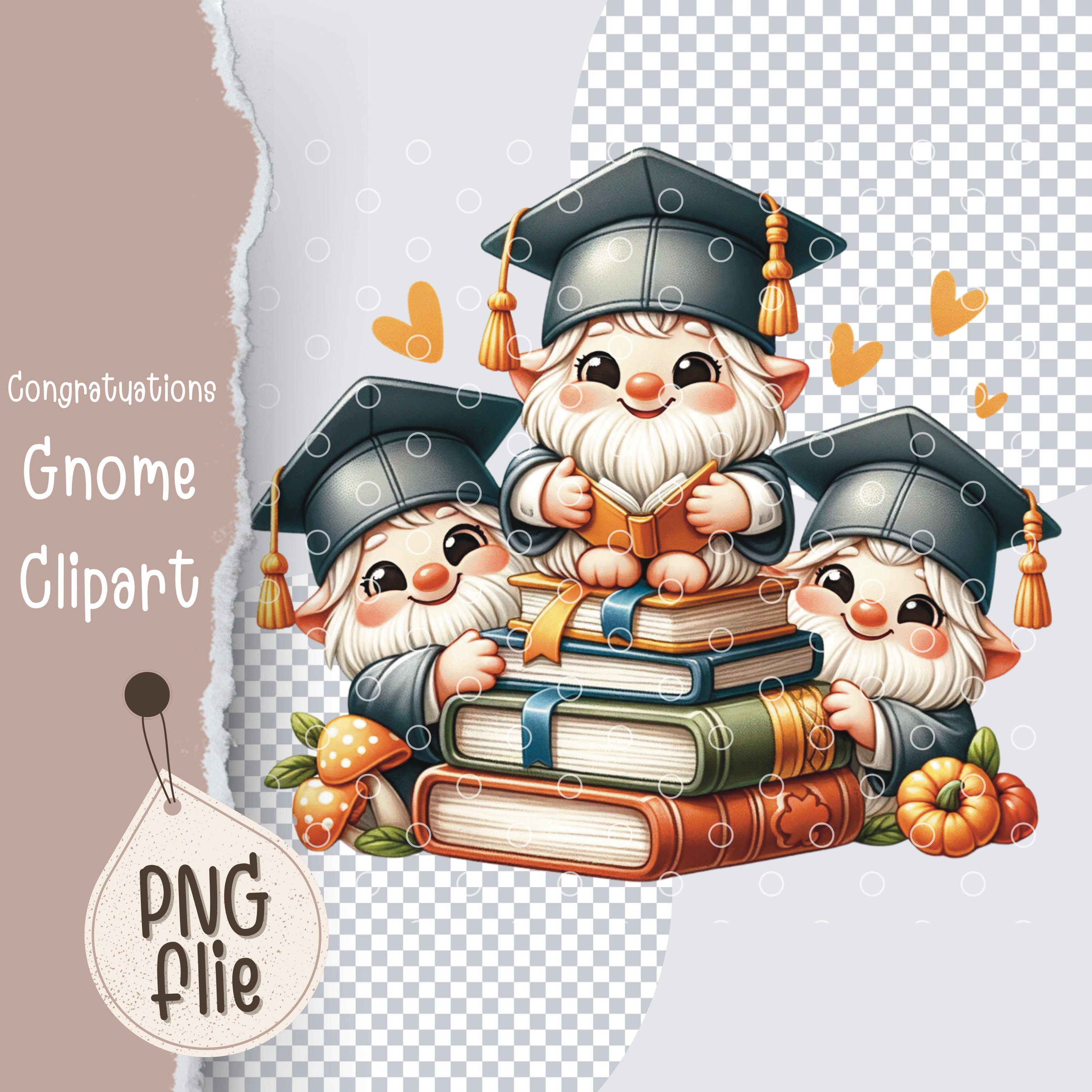 Graduation Gnome Clipart, Congratulations Png, Congratulations Gnomes ...