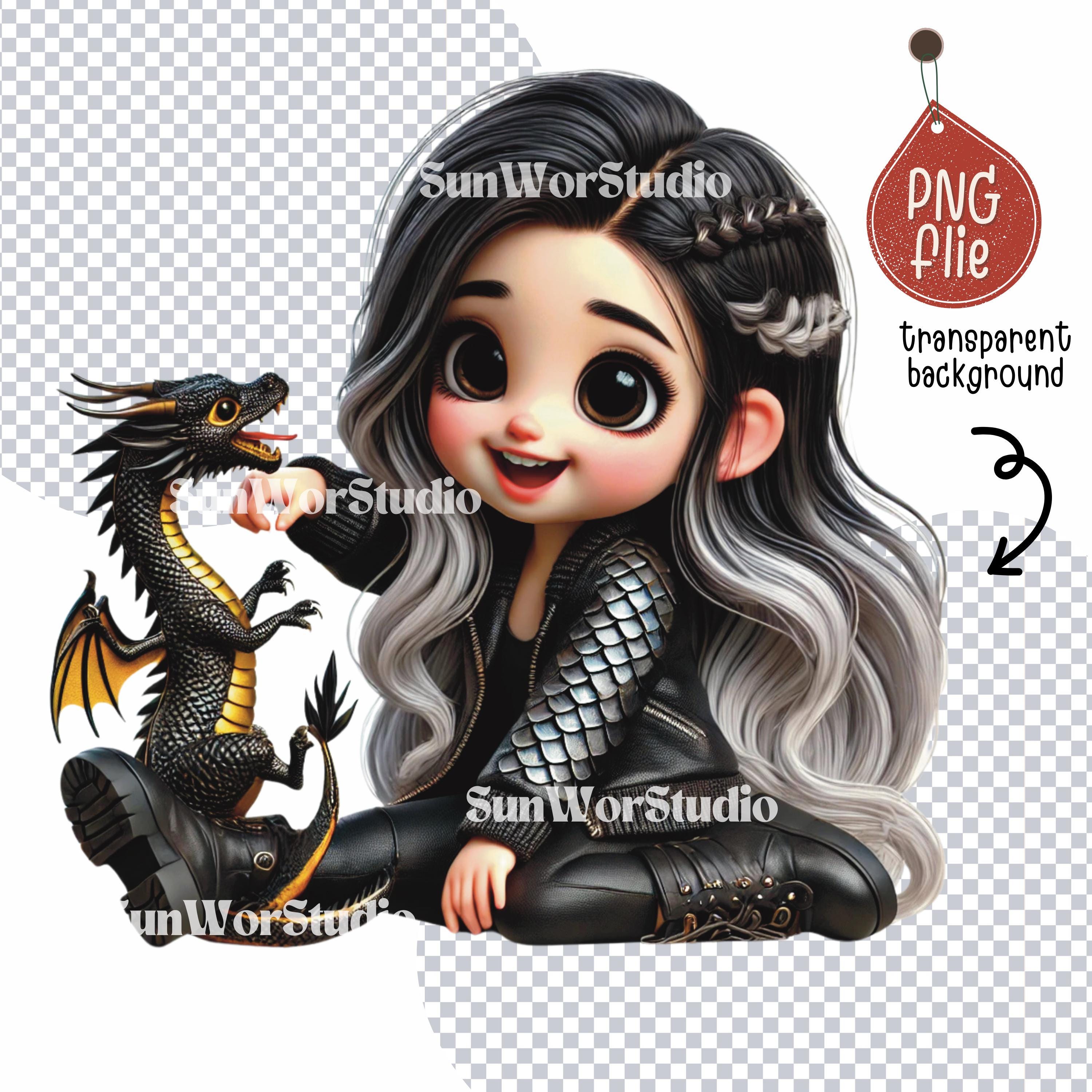 Dragon Rider Girl Violent With Her Dragon, Fourth Wing Inspired, Fly or ...
