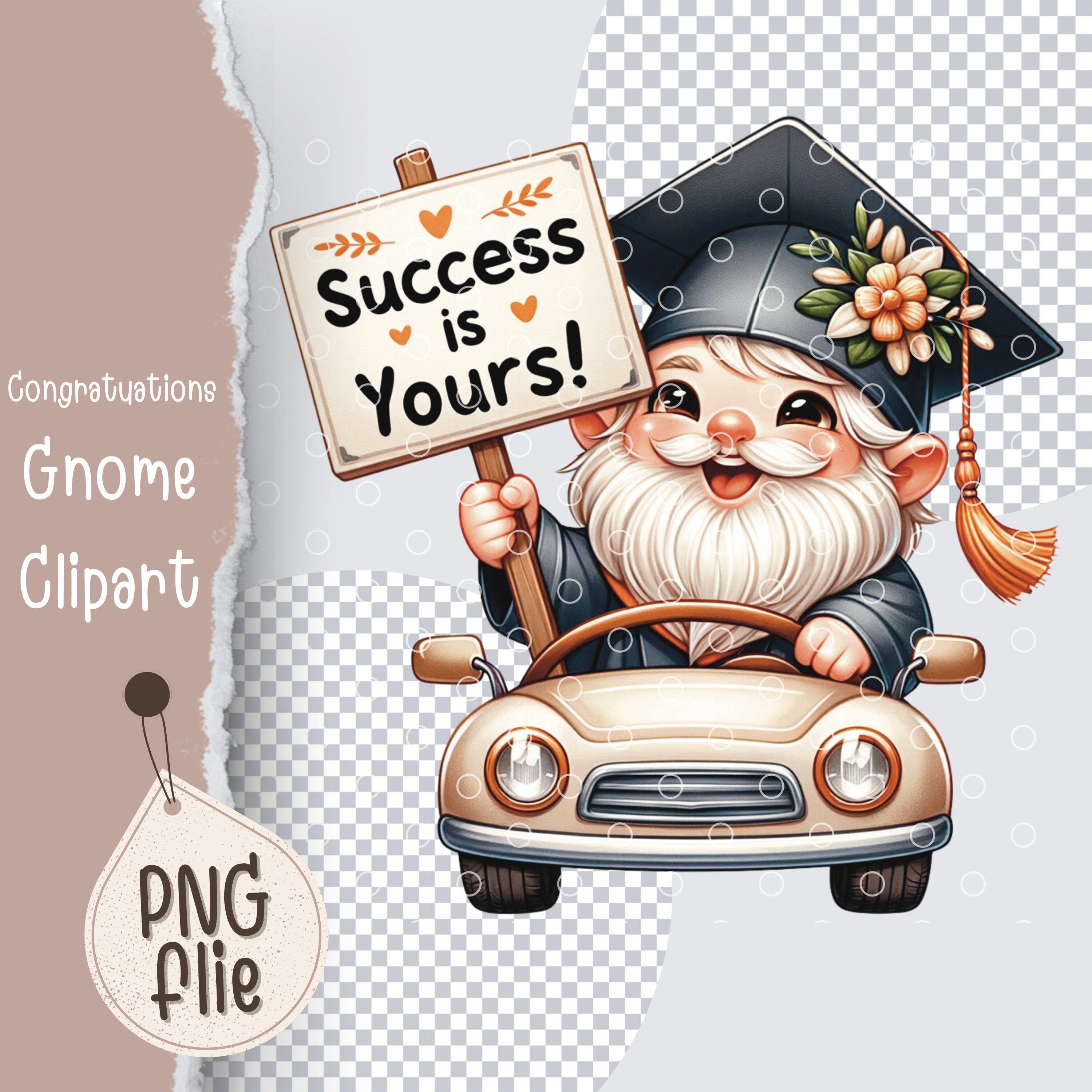 Graduation Gnome Clipart, Congratulations Png, Congratulations Gnomes ...