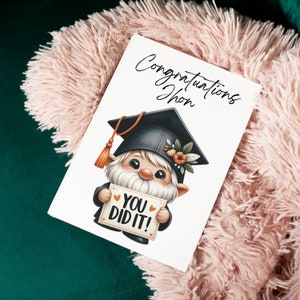 Graduation Gnome Clipart, Congratulations Png, Congratulations Gnomes ...