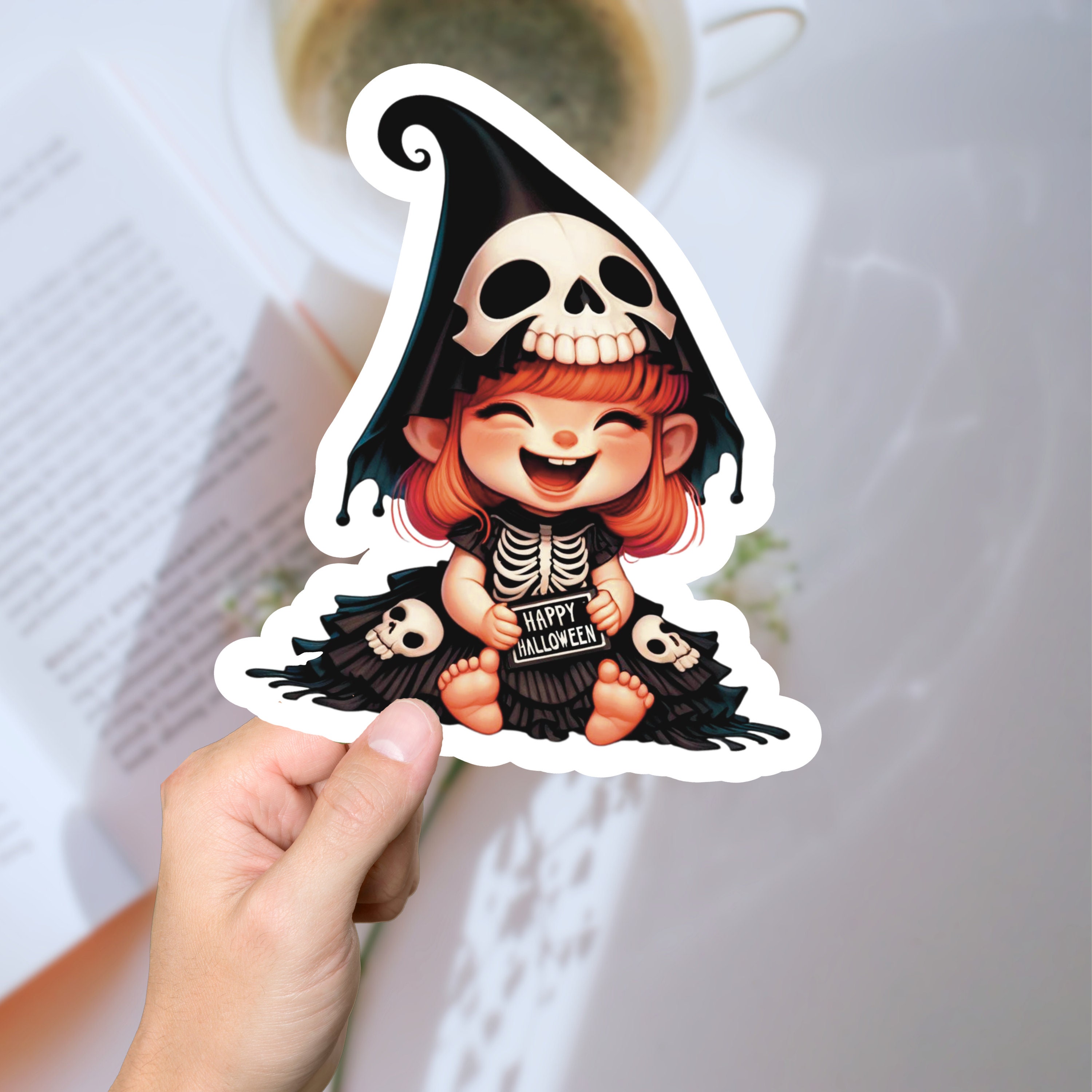 Spooky Season Png, Cute Halloween Png, Halloween Png, Skeleton ...