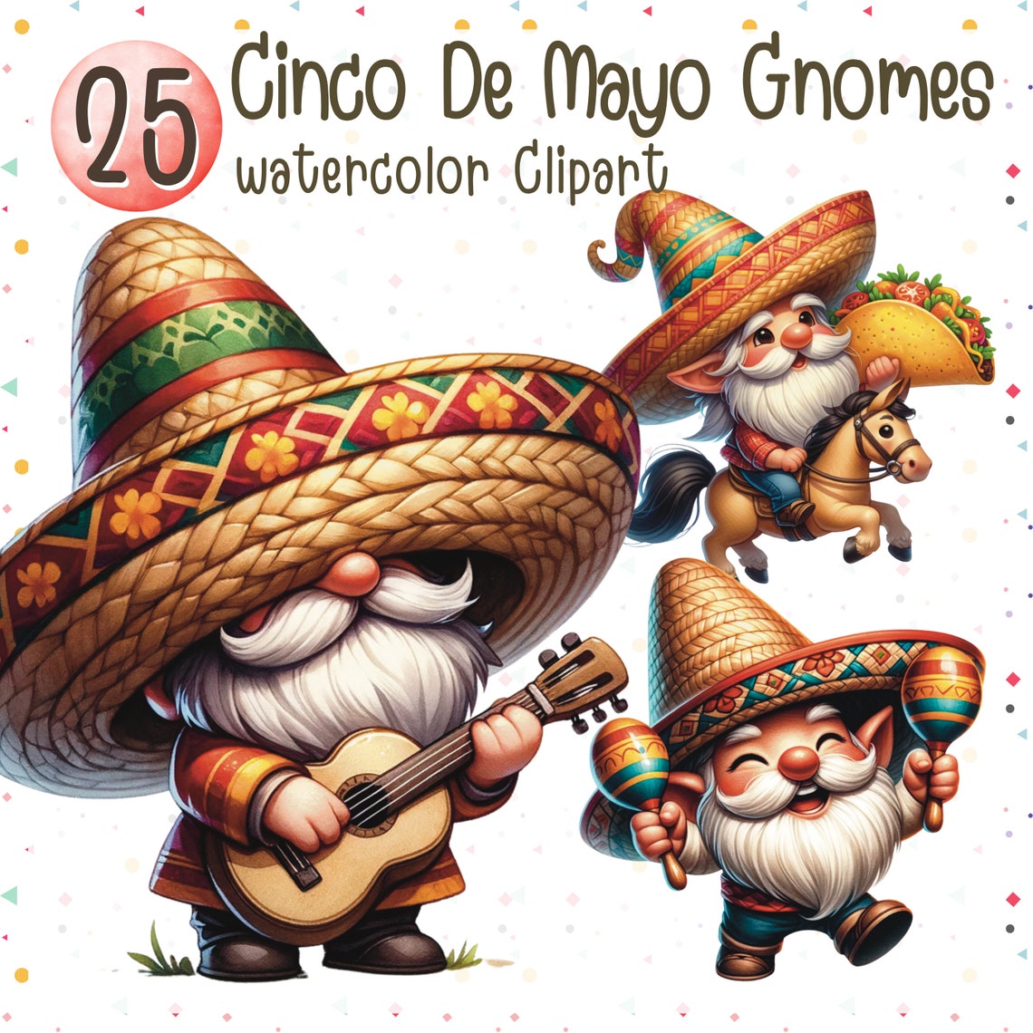 Cinco De Mayo Gnome PNG, Viva Mexico Cinco De Mayo Png, Mexican Png ...
