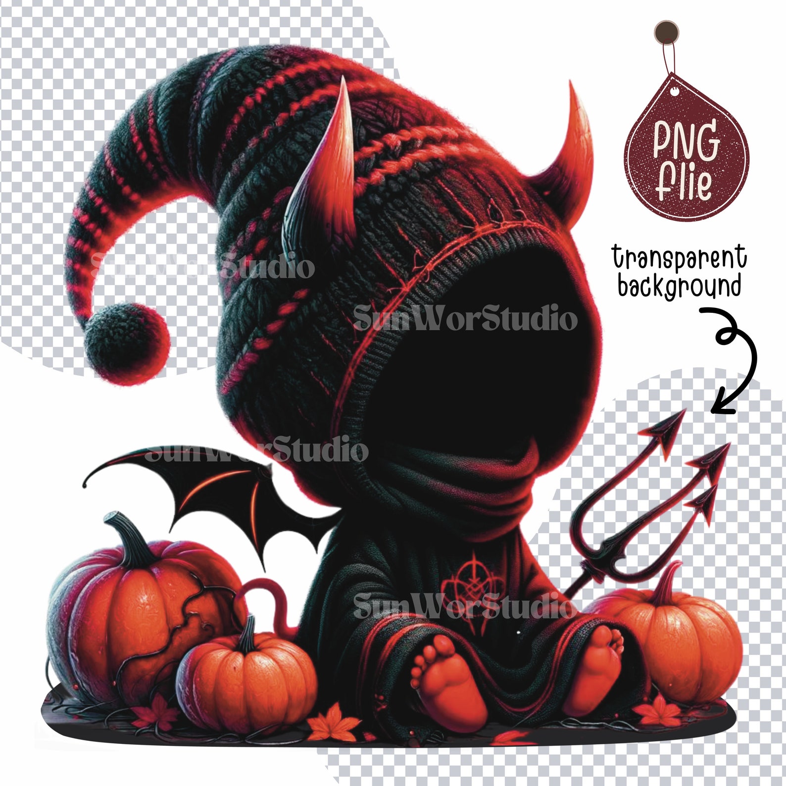 Devil PNG Clipart, Cartoon Devils Images Bundle, Sublimation Design ...