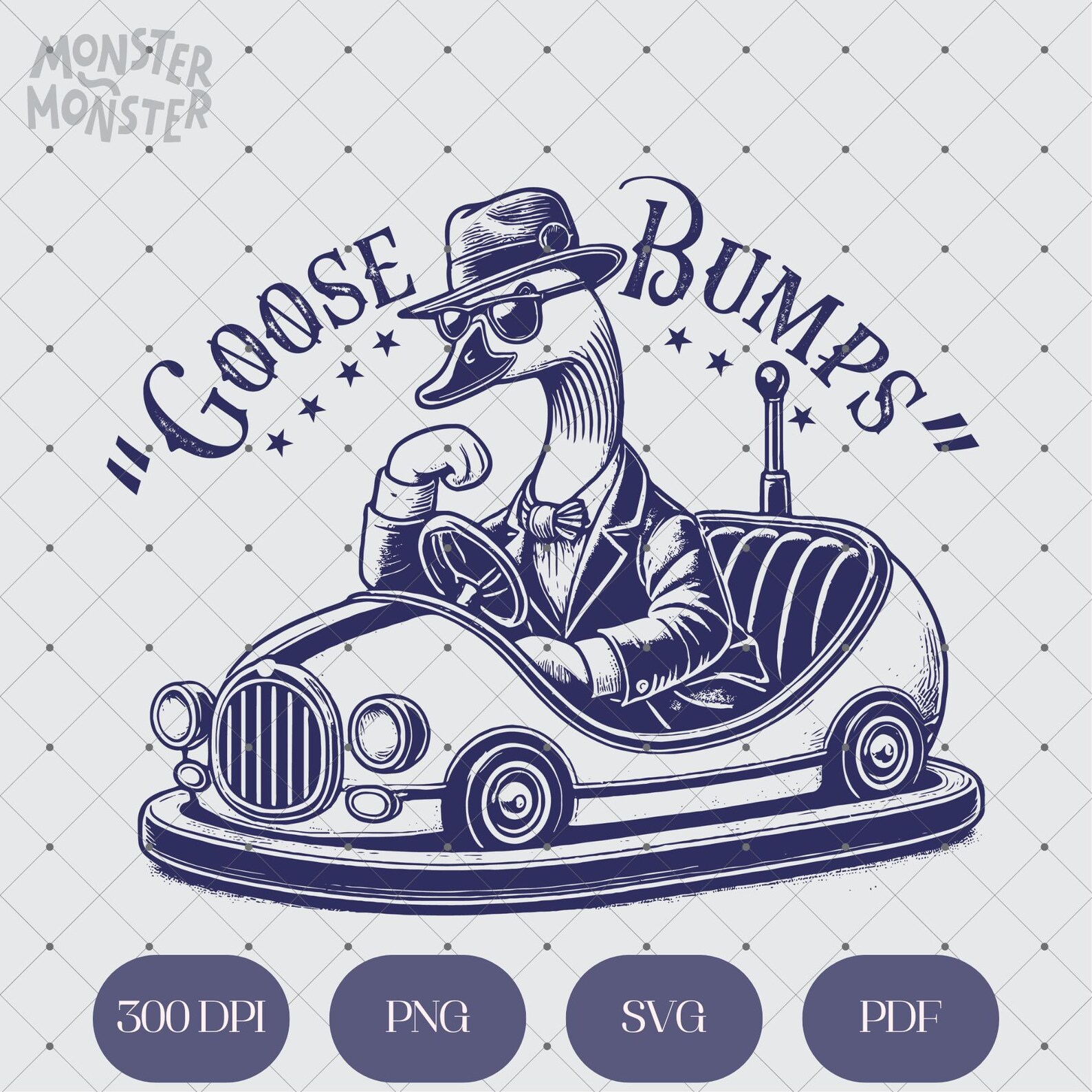 Goose Bumps SVG Bundle Spooky Goose Cut Files for Cricut and Silhouette ...