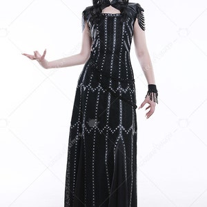 The Witcher Yennefer Cosplay Costume Medieval Retro Elegant Dress ...