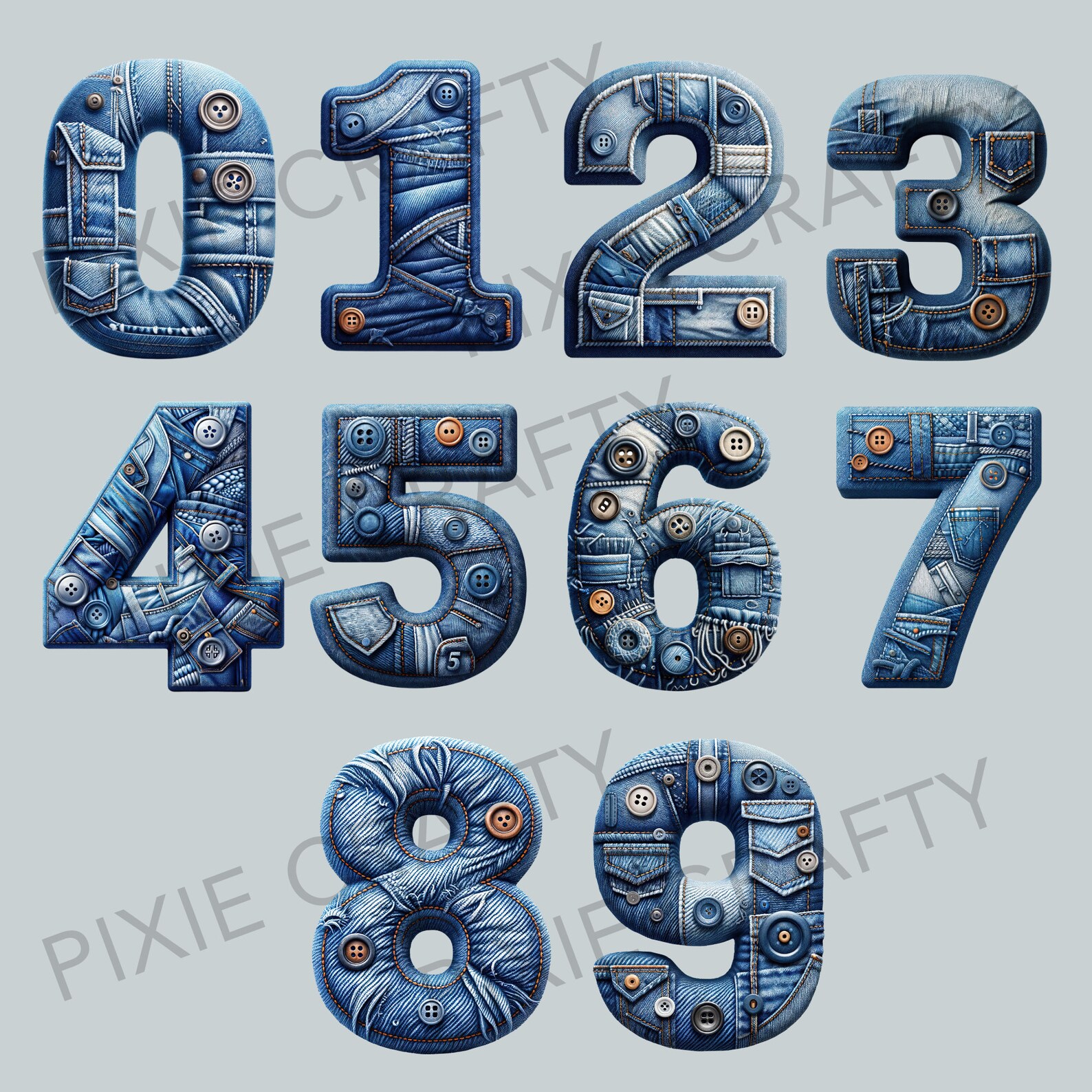 Denim Alphabet, Denim Jeans PNG, Jeans Alphabet, Denim Letters Clipart ...