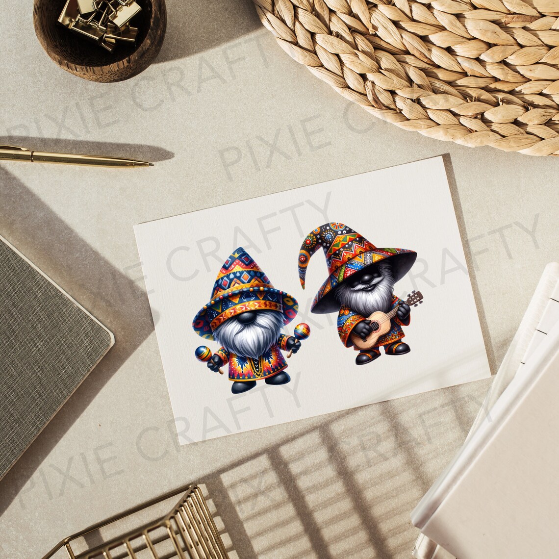 Watercolor African Gnome, Black History Month, Juneteenth Gnome, Black ...