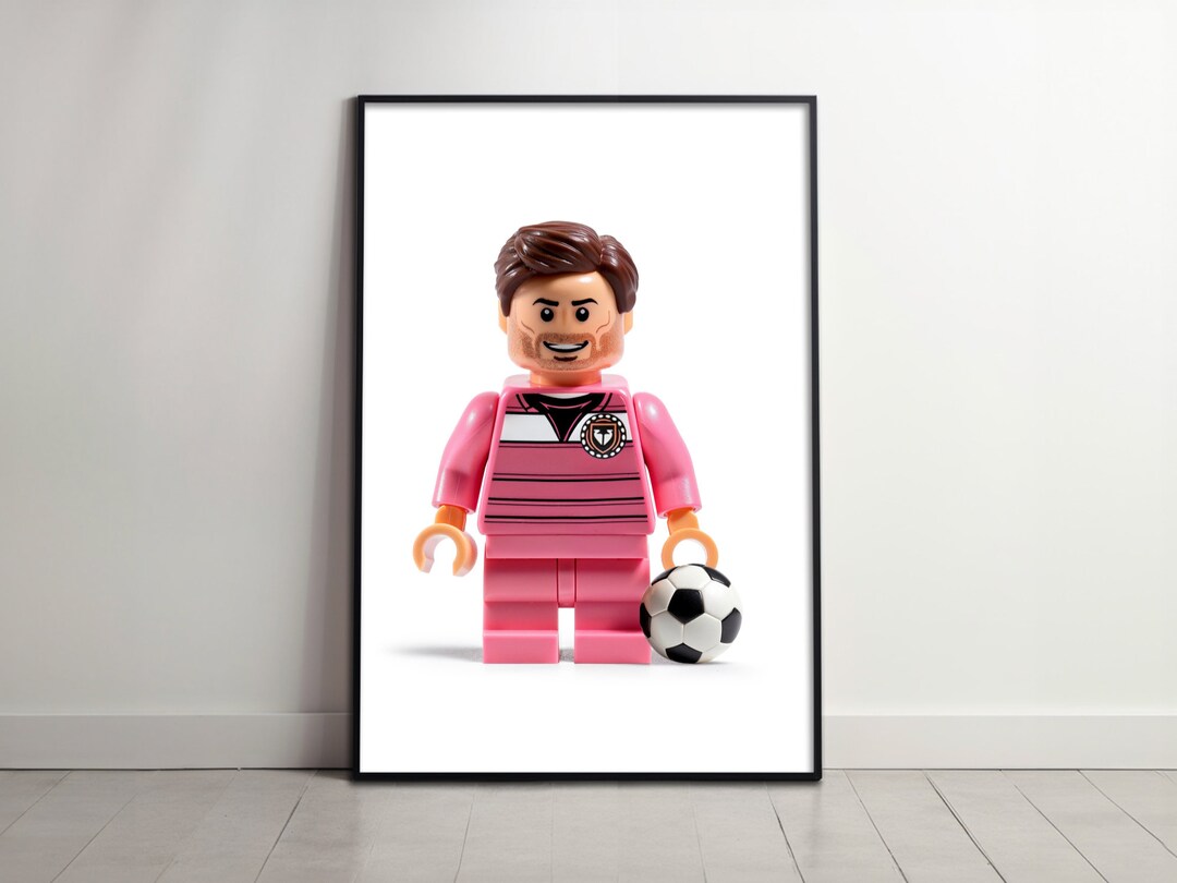 Lego Lionel Messi Poster Soccer Player Wall Art Sports - Etsy