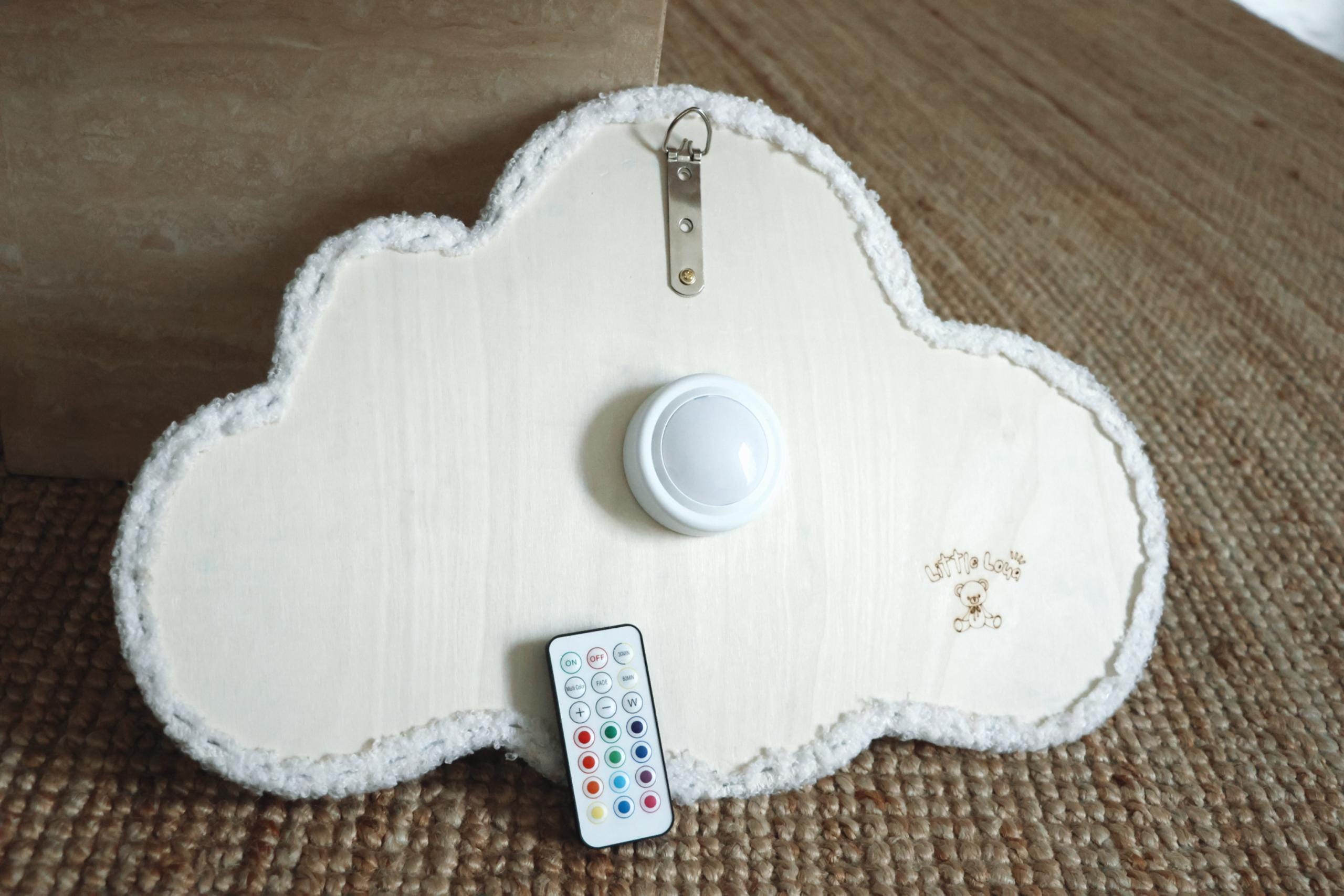 Boucle Cloud Wall Lamp, Boucle Cloud LED Lamp Night Light, Kids Room ...