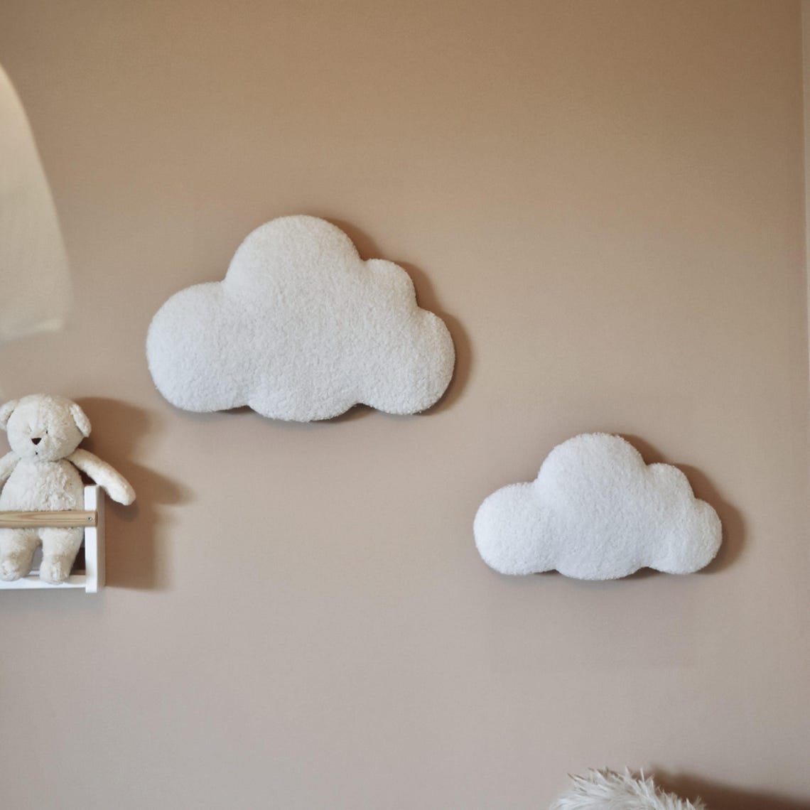 Boucle Cloud Wall Lamp, Boucle Cloud LED Lamp Night Light, Kids Room ...