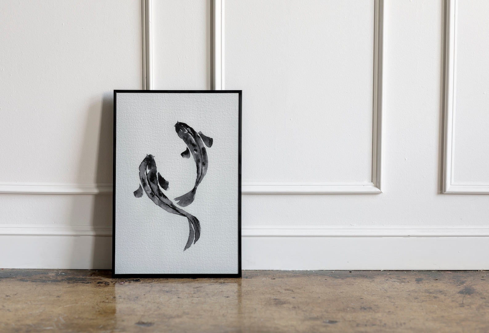 Koi Fish Print | Koi Wall Art | Japanese Print | Fish Watercolor Print ...