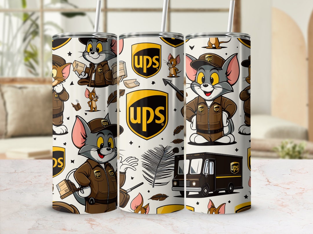 UPS 20oz Tumbler, Unique Courier Service Design, Ideal Gift for ...