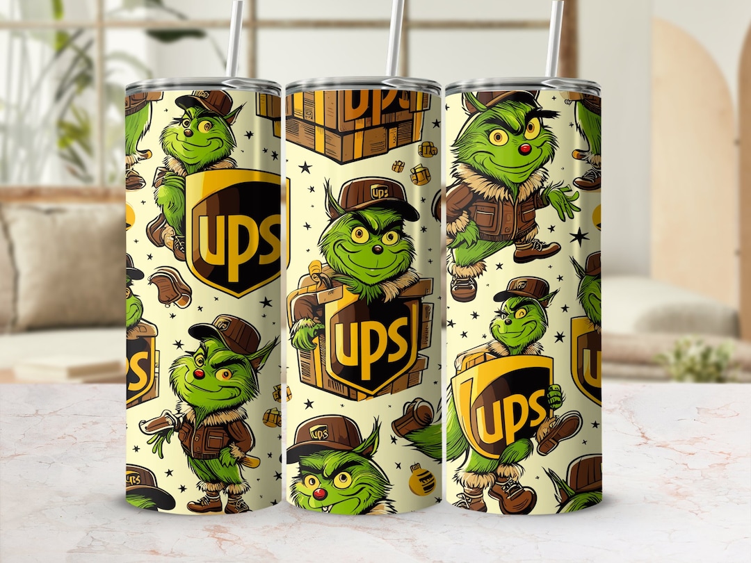 UPS 20oz Tumbler, Unique Courier Service Design, Ideal Gift for ...