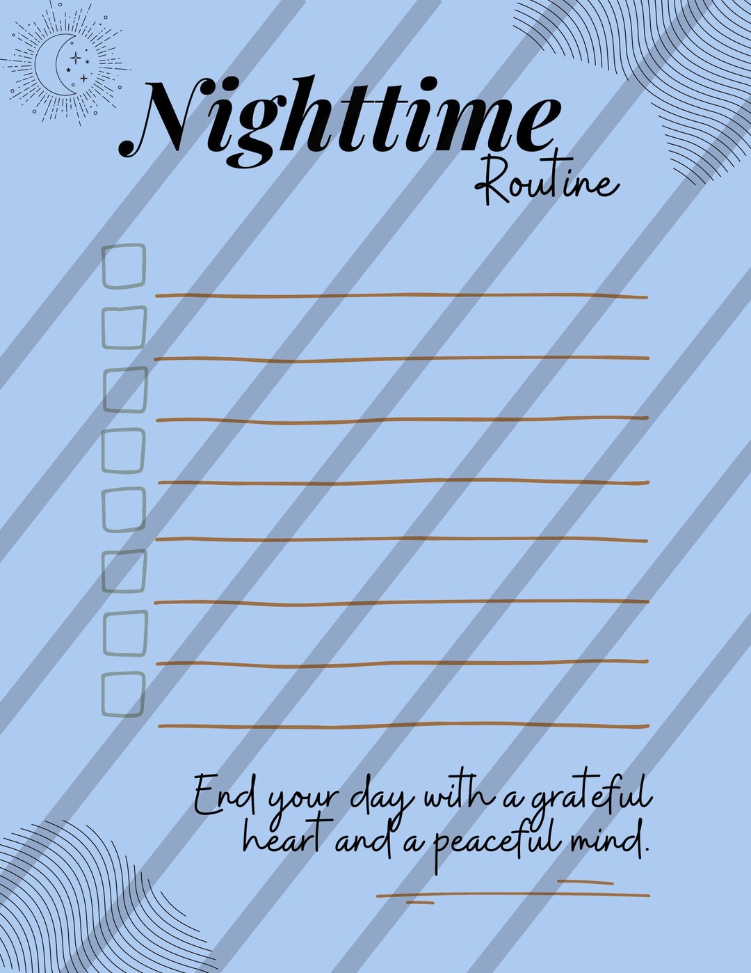 Digital Routine Bundle! Morning-daily-nighttime Routines! - Etsy